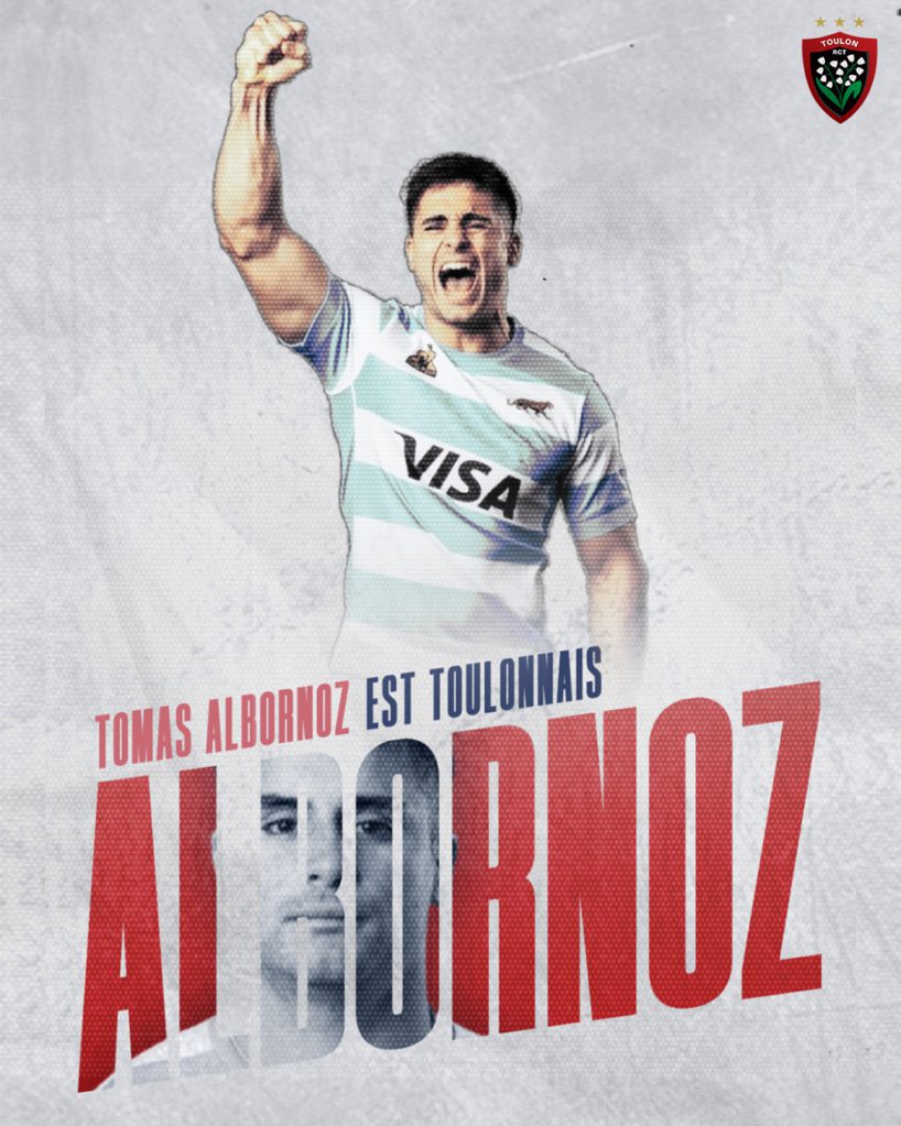 Tomás Albornoz, Toulonnais jusqu'en 2030 ! - RCT
